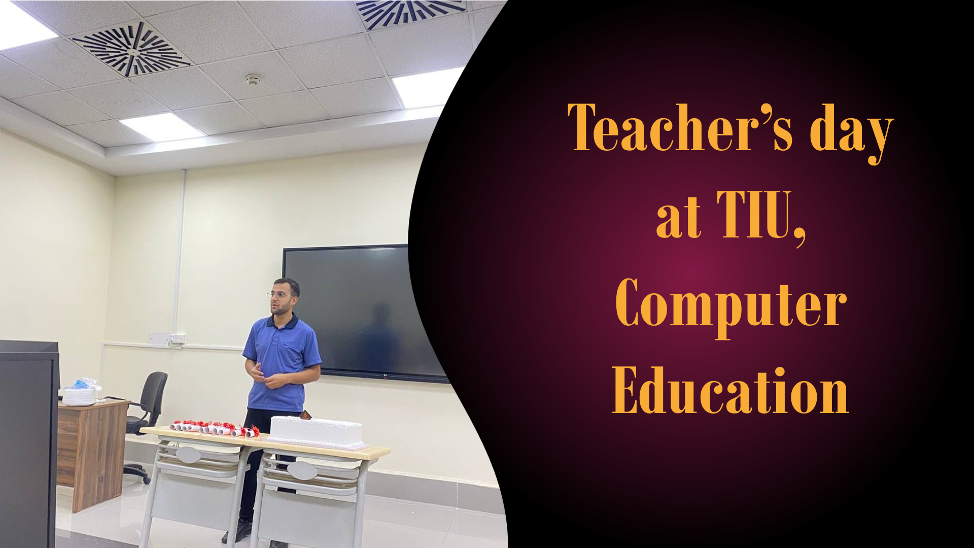 World Teachers Day | Computer Education Department TIU